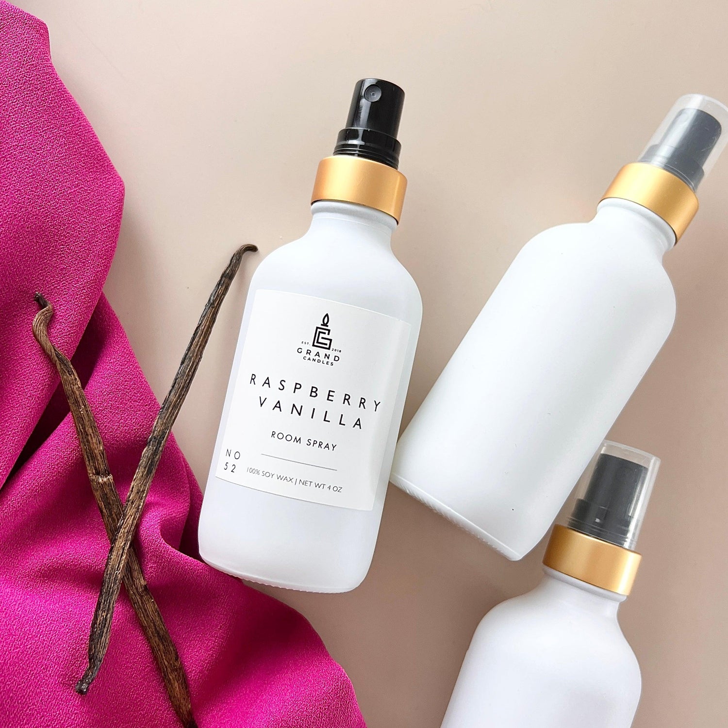 Raspberry Vanilla Room Spray | Home Fragrance Room Spray Mist