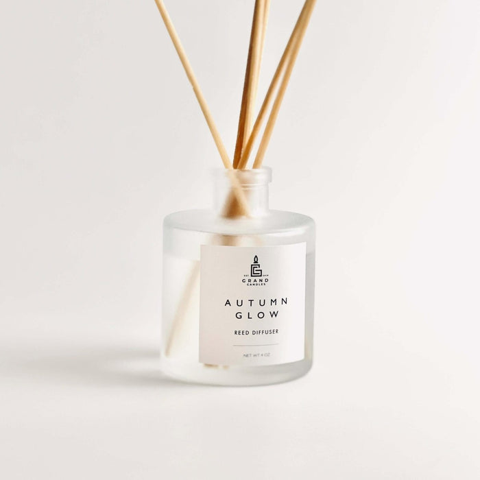 Autumn Glow Reed Diffuser | Aromatherapy Oil Diffuser - Grand Candles